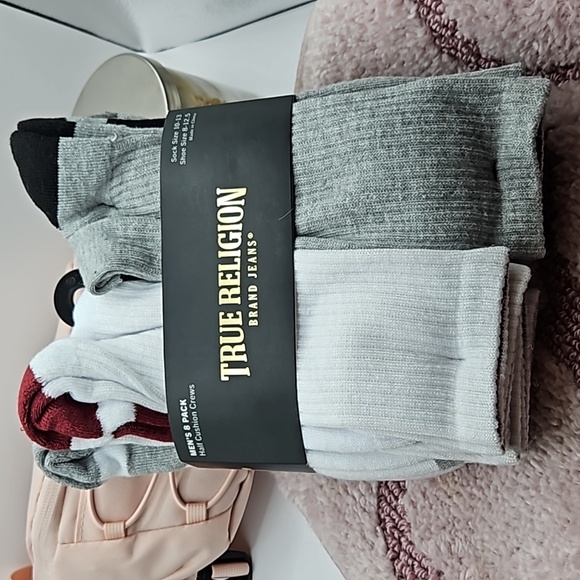 True Religion | Underwear & Socks | Nwt True Religion 8 Pack Mens Crew ...
